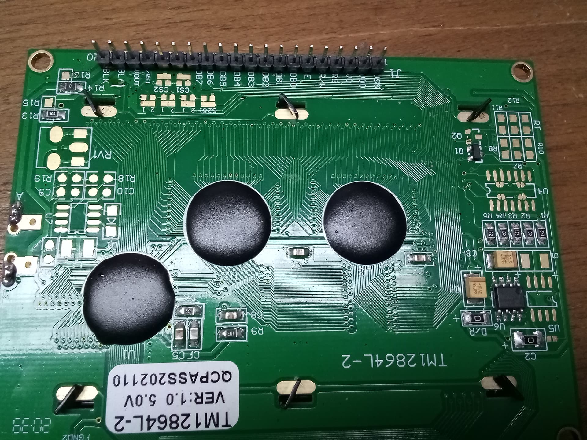 About TM12864L-2 LCD DISPLAY - Displays - Arduino Forum