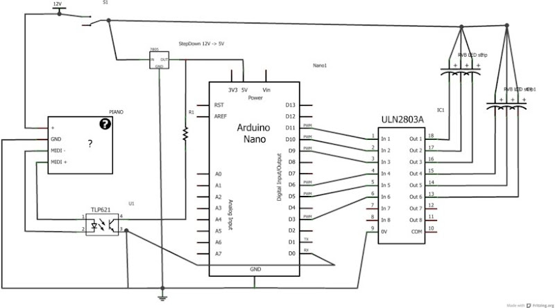 Finaliser Mon Projet Midi Arduino Led Rvb Français Arduino Forum