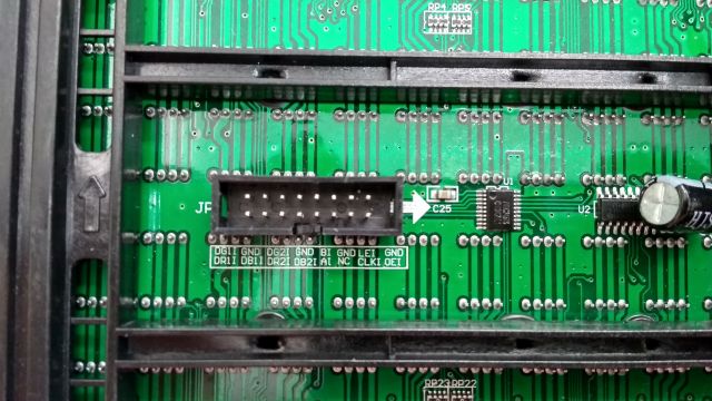 Problem with RGB panel 16x32 - LEDs and Multiplexing - Arduino Forum