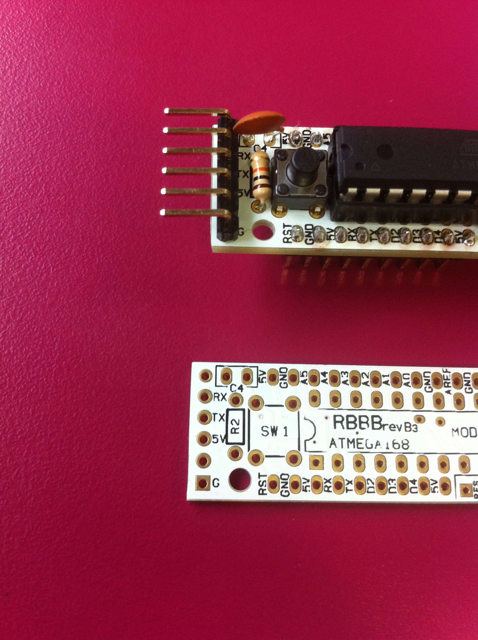 Really Bare Bones Board help! - 3rd Party Boards - Arduino Forum