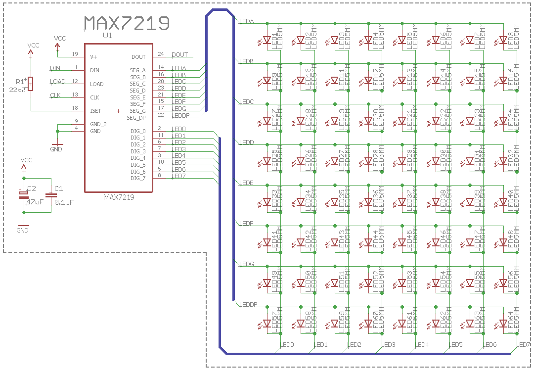 Moving Message Display With 788bs Dot Matrix Displayno Integrated Driver Board With Arduino