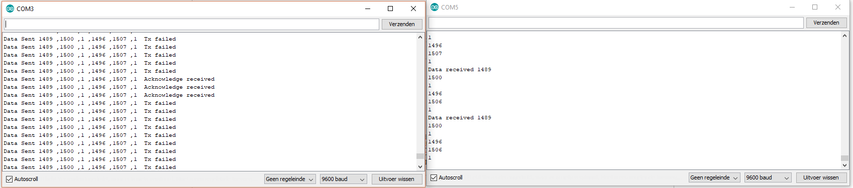 Trouble with setting my nrf24lo1+ modules to work - Networking ...