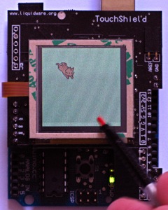 Neko for TouchShield: Interactive Cat Sprite - Exhibition - Arduino Forum