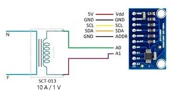 Power measurement with SCT-013, ADS1115 and Arduino - Sensors - Arduino Forum