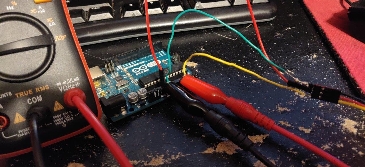 Analog Input Voltage Only Working With A Multimeter Sensors Arduino 9606