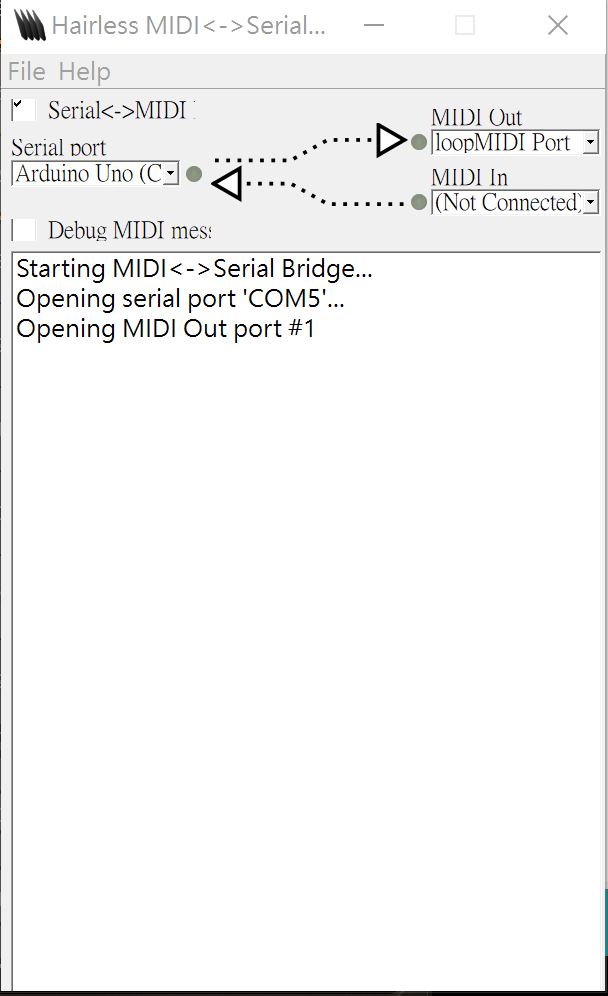 Hairless MIDI serial error occupying - Page 2 - Audio - Arduino Forum