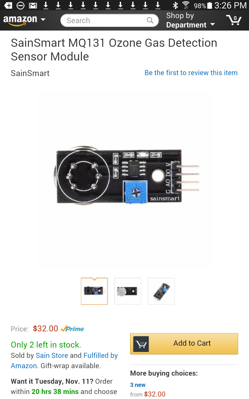 trying to make a ozone sensor with temp and humidity - General Guidance ...