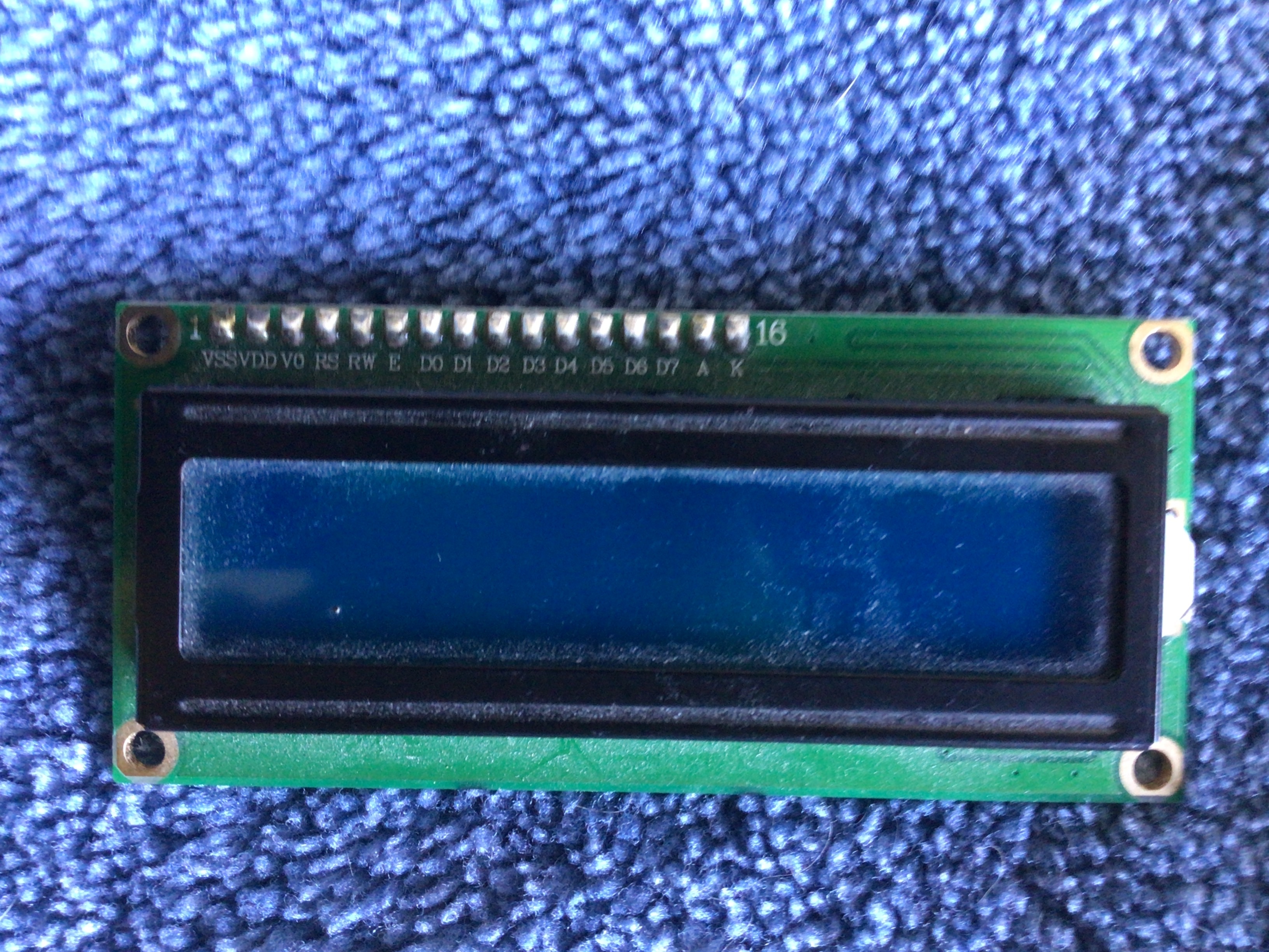 I am making a flame detector involving a LCD and I cant seem to get the LCD portion working ...