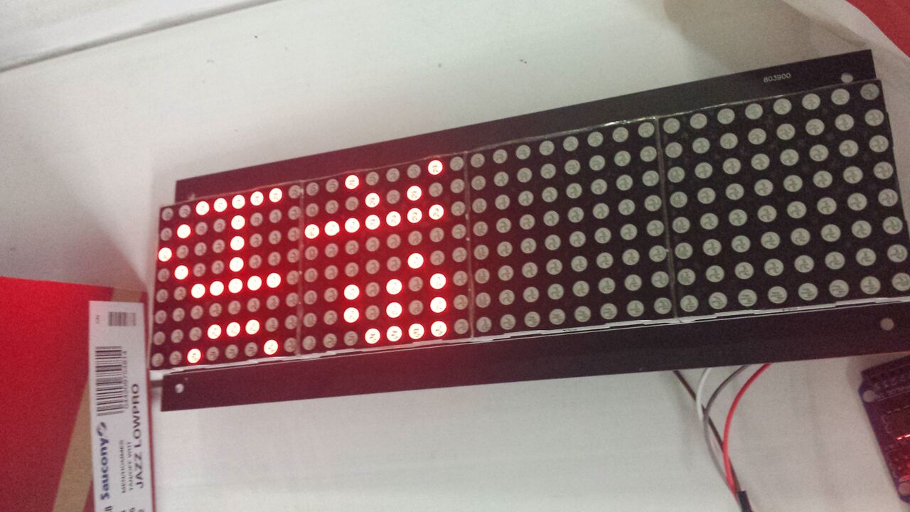 Sure Electronic 32*8 LED - LEDs and Multiplexing - Arduino Forum
