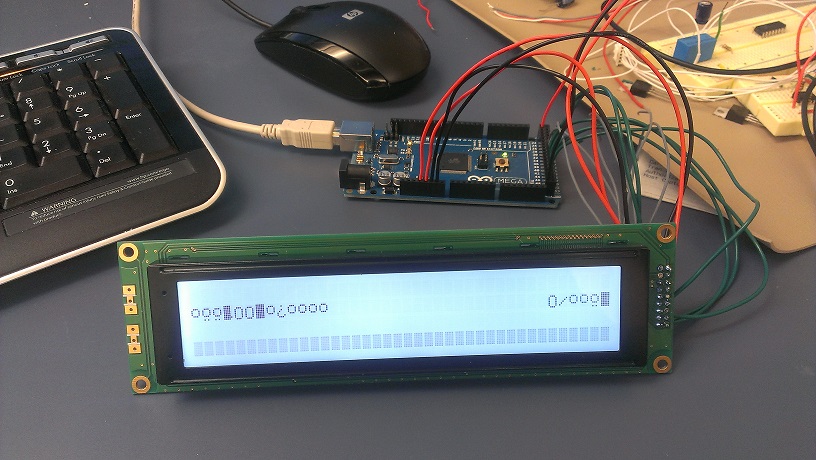 Interfacing 40x4 LCD (SPLC780D or ST7066U) - Displays - Arduino Forum