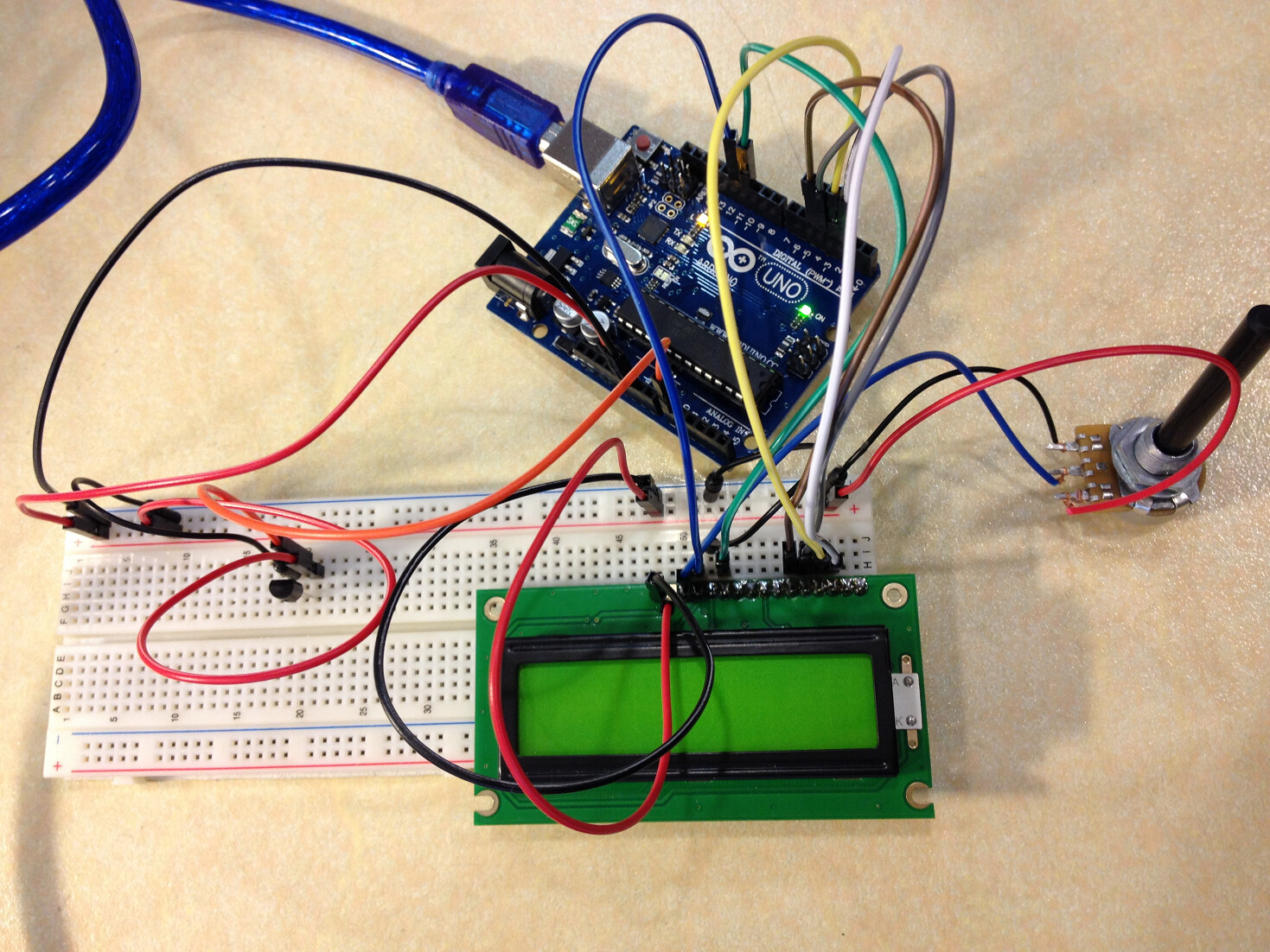 Sending text from the Serial Monitor to an LCD dispalyer - Displays ...