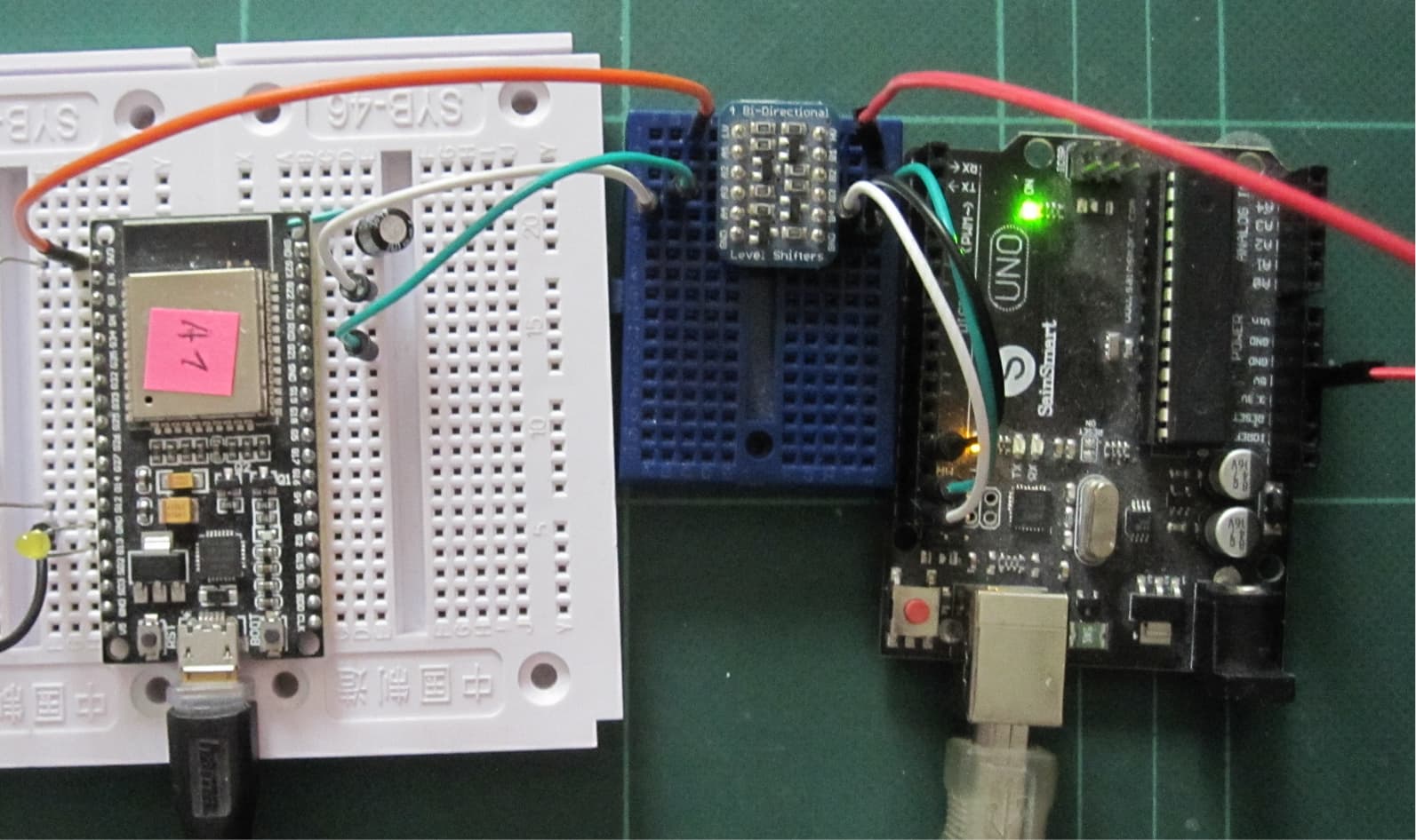 Sending Data From Esp32 To Arduinouno Deutsch Arduino Forum