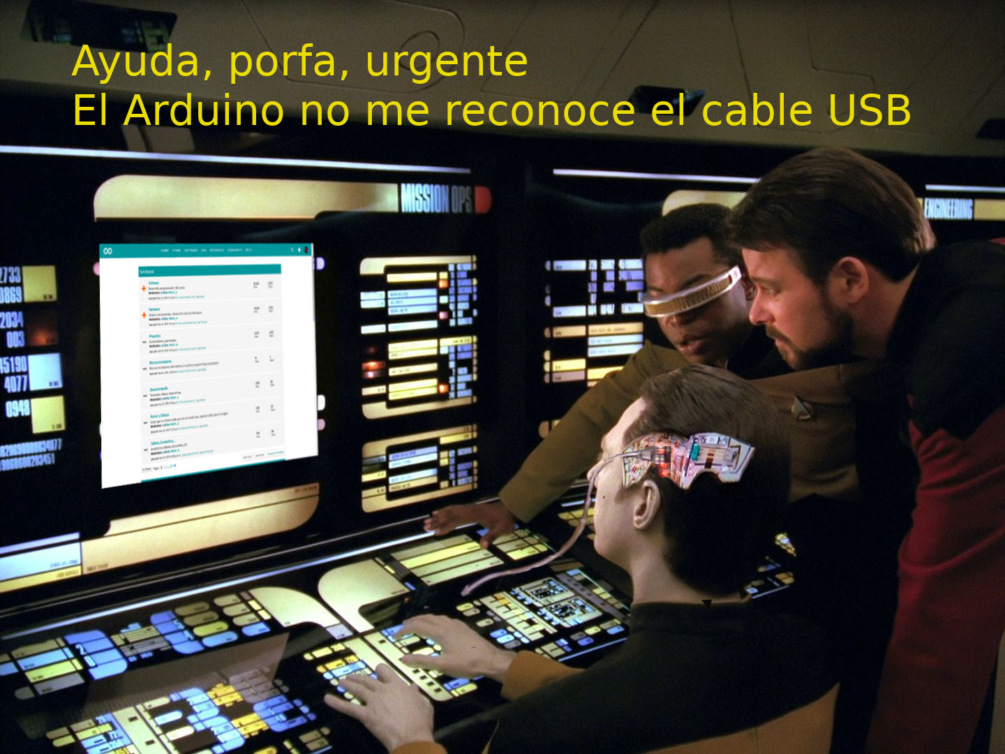 Velocidad Warp con arduino - Humor y Debate - Arduino Forum