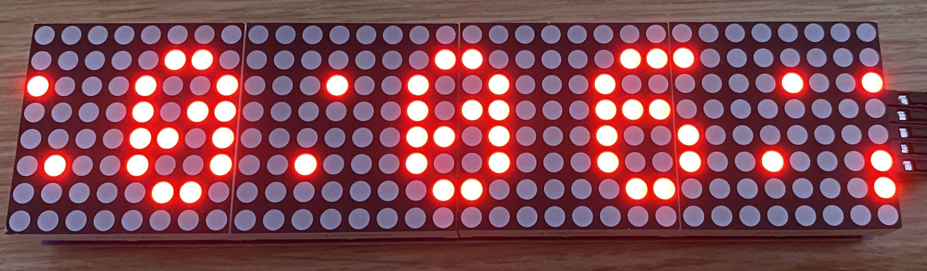 Stopwatch using a 32 x 8 LED Matrix - Page 2 - Programming - Arduino Forum