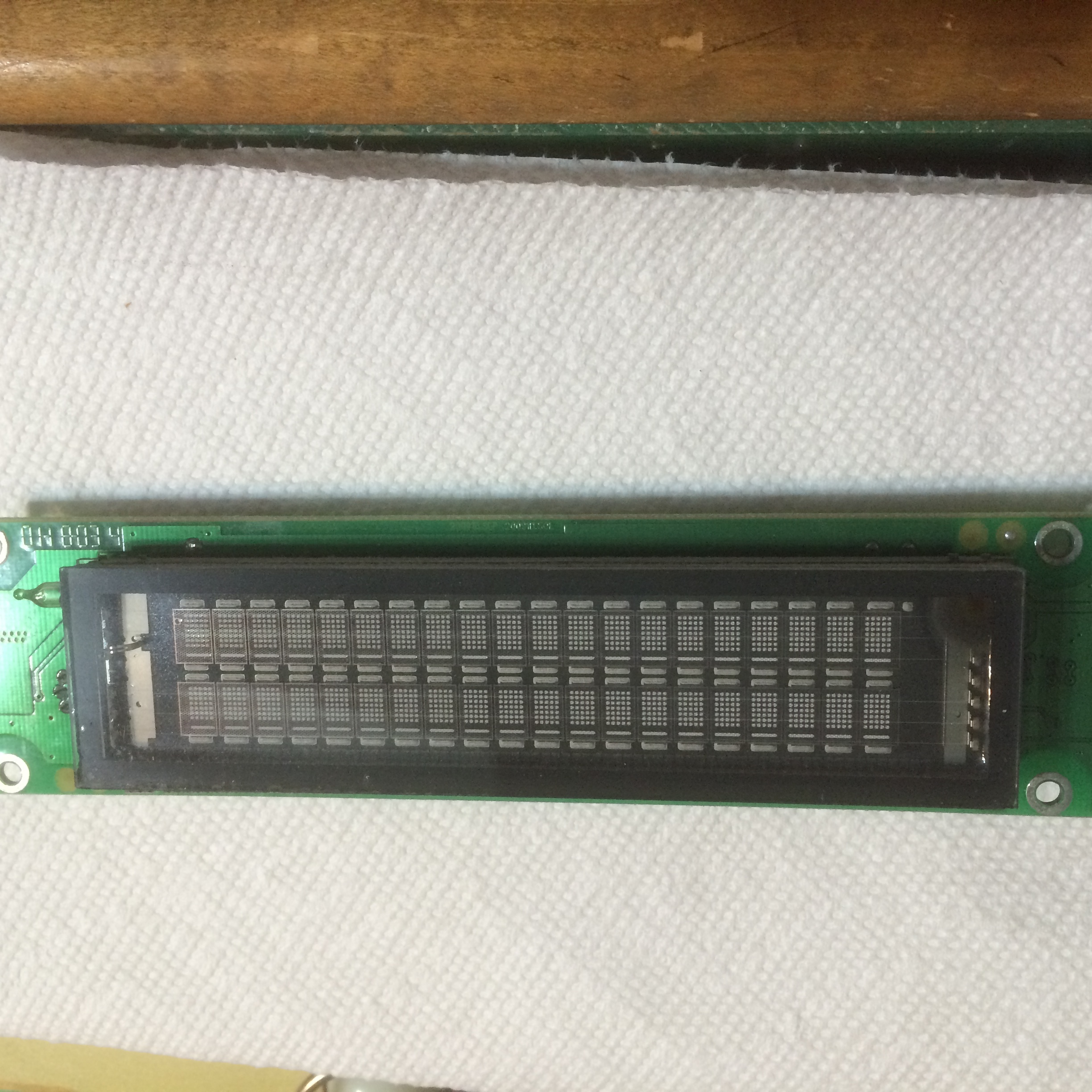 Futaba VFD help - Displays - Arduino Forum