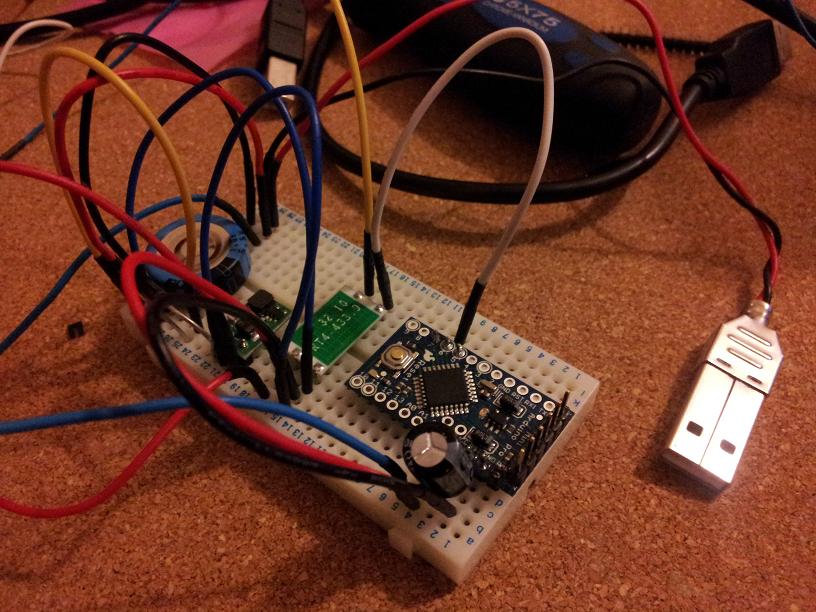 USB Power Sense Home Easy controller + basic Arduino UPS - Exhibition ...