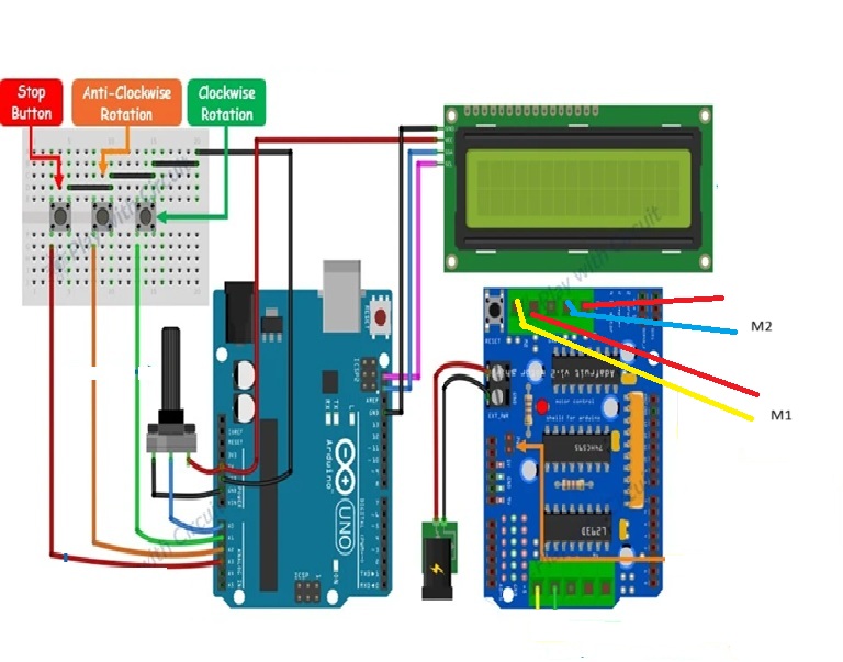 L293D Arduino Motor Driver Shield Problem and new eyes on problem - General Guidance - Arduino Forum