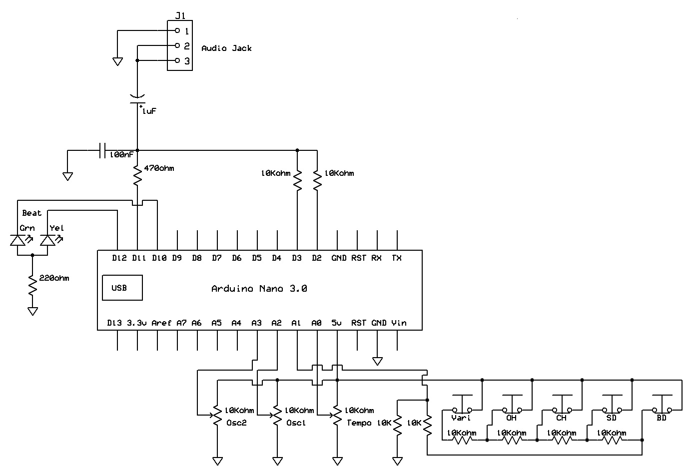 Nano Groovebox - Audio - Arduino Forum