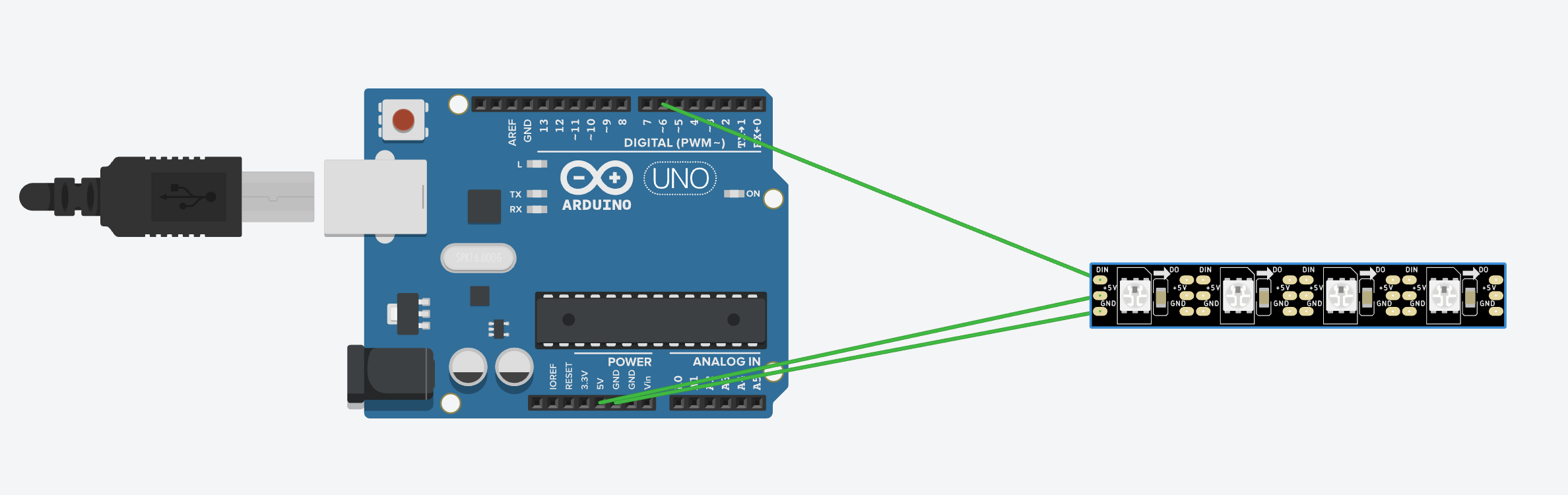 LED strip example not working with r4 - LEDs and Multiplexing - Arduino Forum