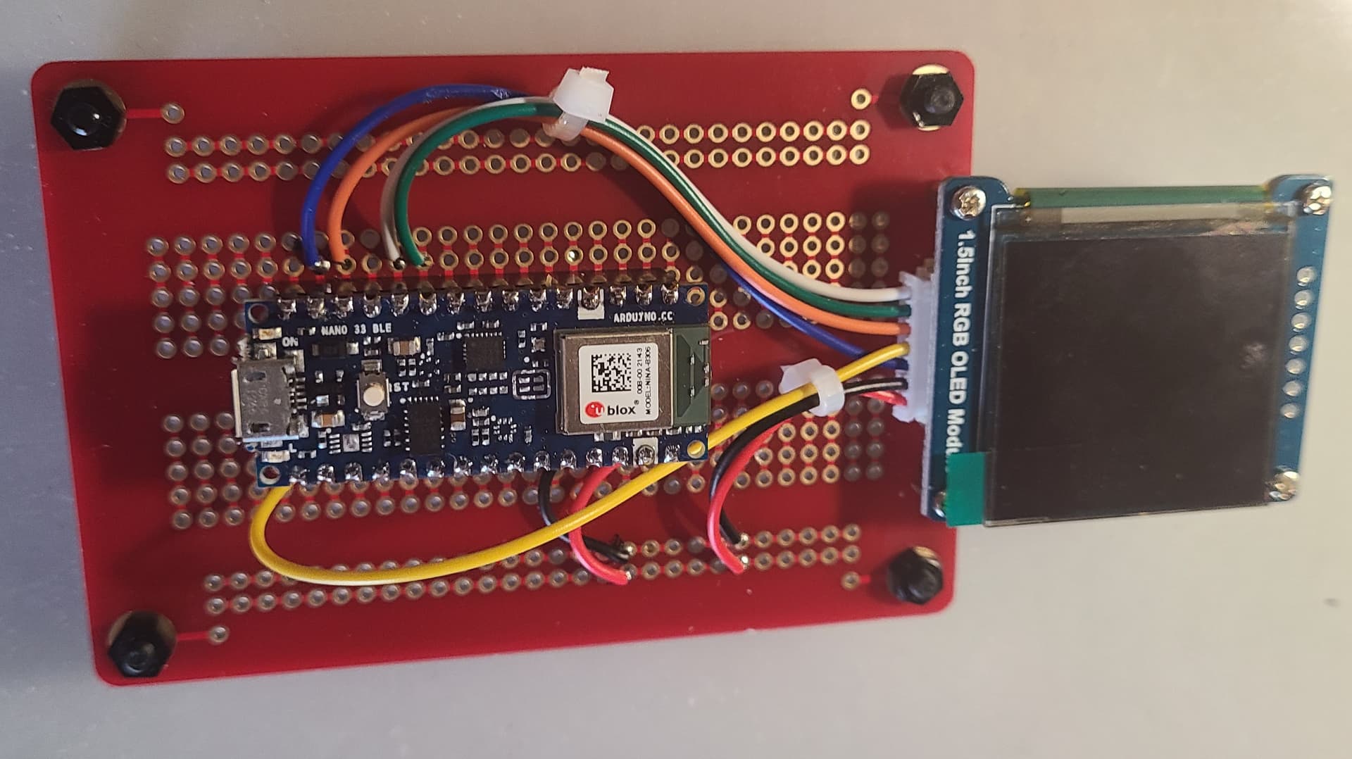 4 wire SPI OLED display not working with BLE33 - Displays - Arduino Forum