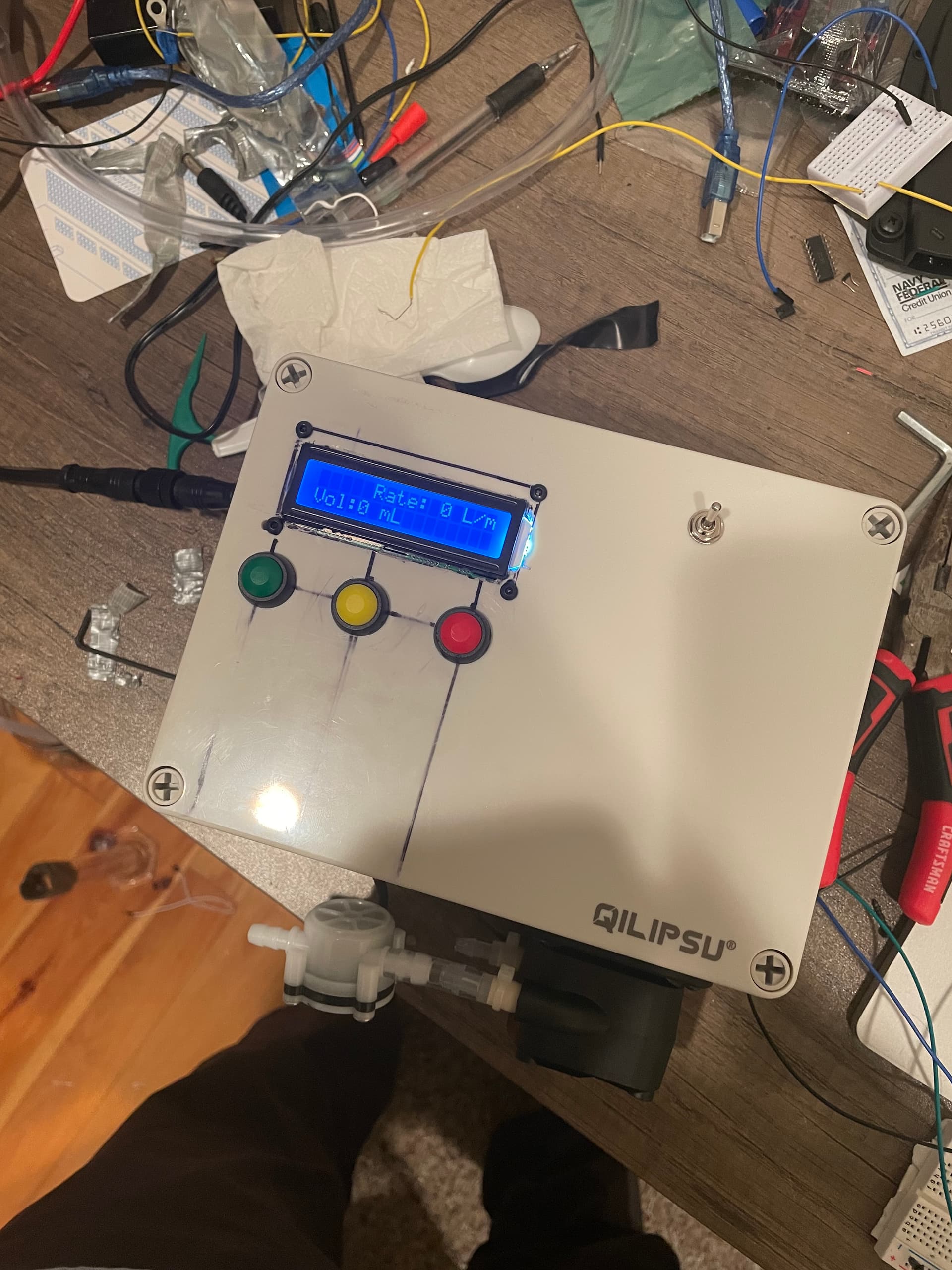 Using flow sensor to control dc motor for water sampling - Page 4 ...