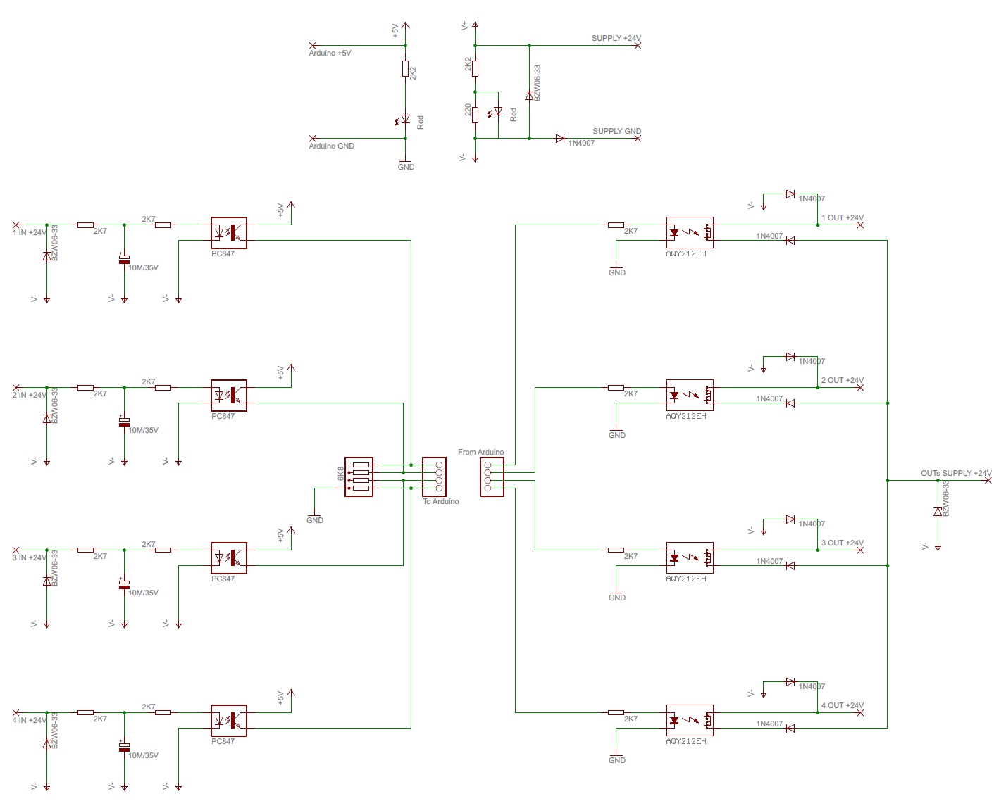Please check my schematic - General Electronics - Arduino Forum