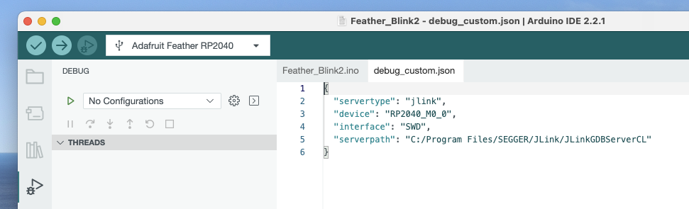 Debugging A Rp2040 In Arduino With Segger J Link Ide 2x Arduino Forum