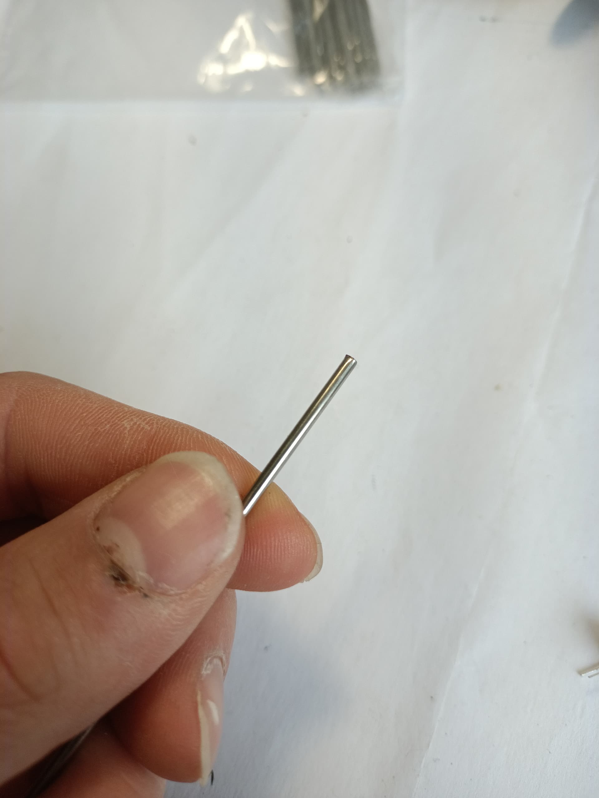 Attaching metal rods to plastic buttons - General Electronics - Arduino ...