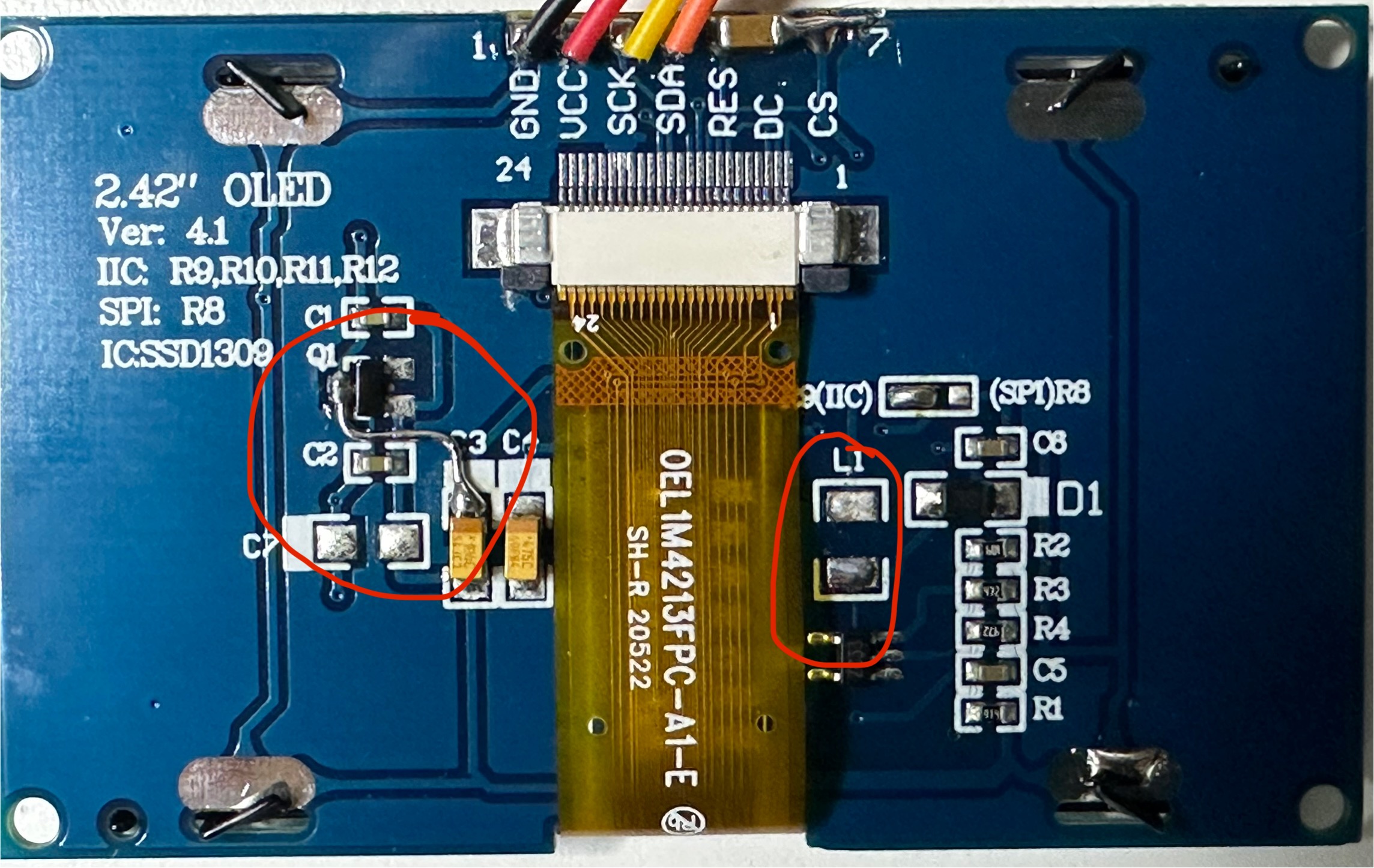 OLED Charge pump noise - Displays - Arduino Forum