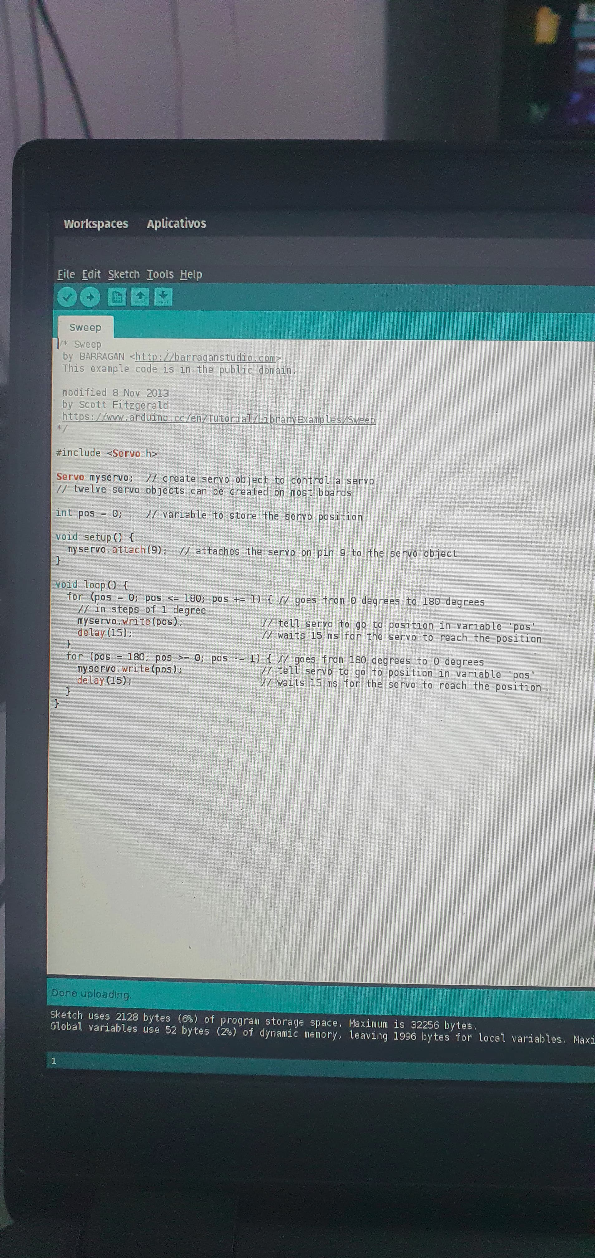 Problema com servo motor - Português - Arduino Forum