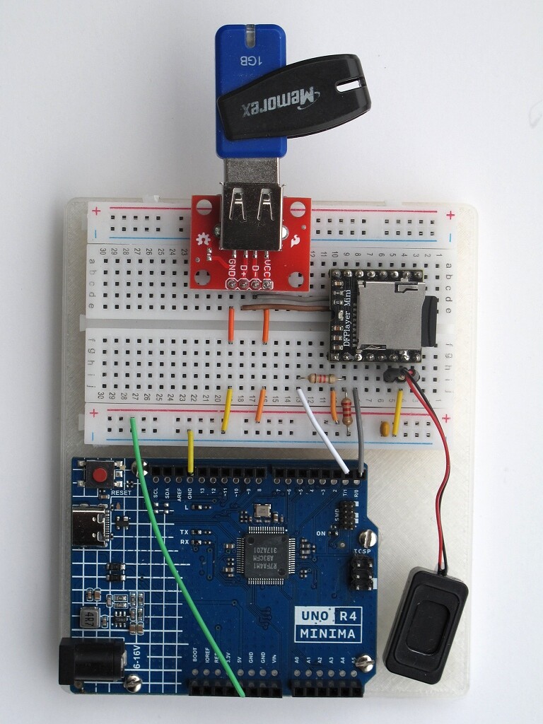 DFPlayer with USB thumbdrive (U-drive) - Audio - Arduino Forum