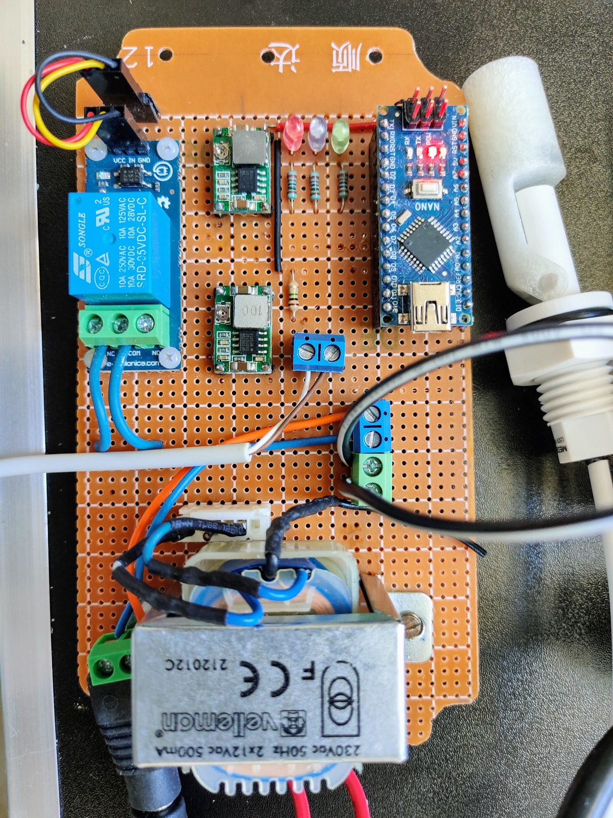 Pool level controller with AC solenoid valve (solved) - Motors ...