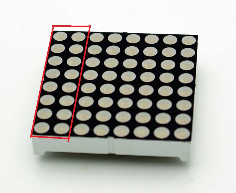LED matrix strip - LEDs and Multiplexing - Arduino Forum