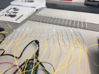 Led Matrix (5x16) with HC595 - Programming - Arduino Forum