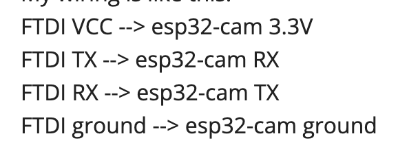Having an error when coding esp32-cam with an FTDI programmer - General ... Having an error when coding esp32-cam with an FTDI programmer - General ...