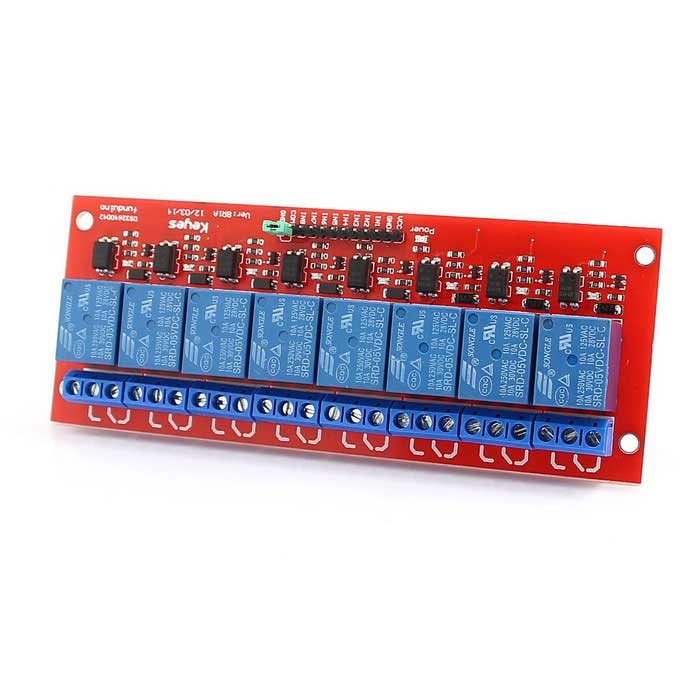 How to use this 8 channel relay - General Electronics - Arduino Forum