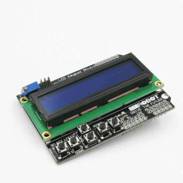 Anyone with LCD 1602 shield and Arduino UNO R3 - what is their total thickness? - Displays ...