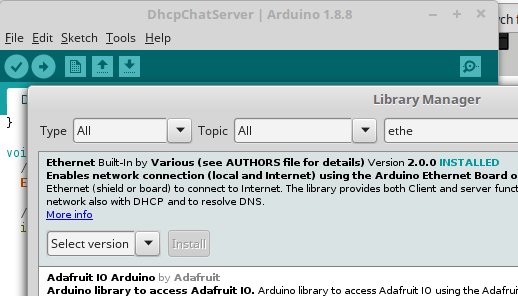 Ethernet W5100 problem with connecting Ethernet cable - Networking, Protocols, and Devices ...