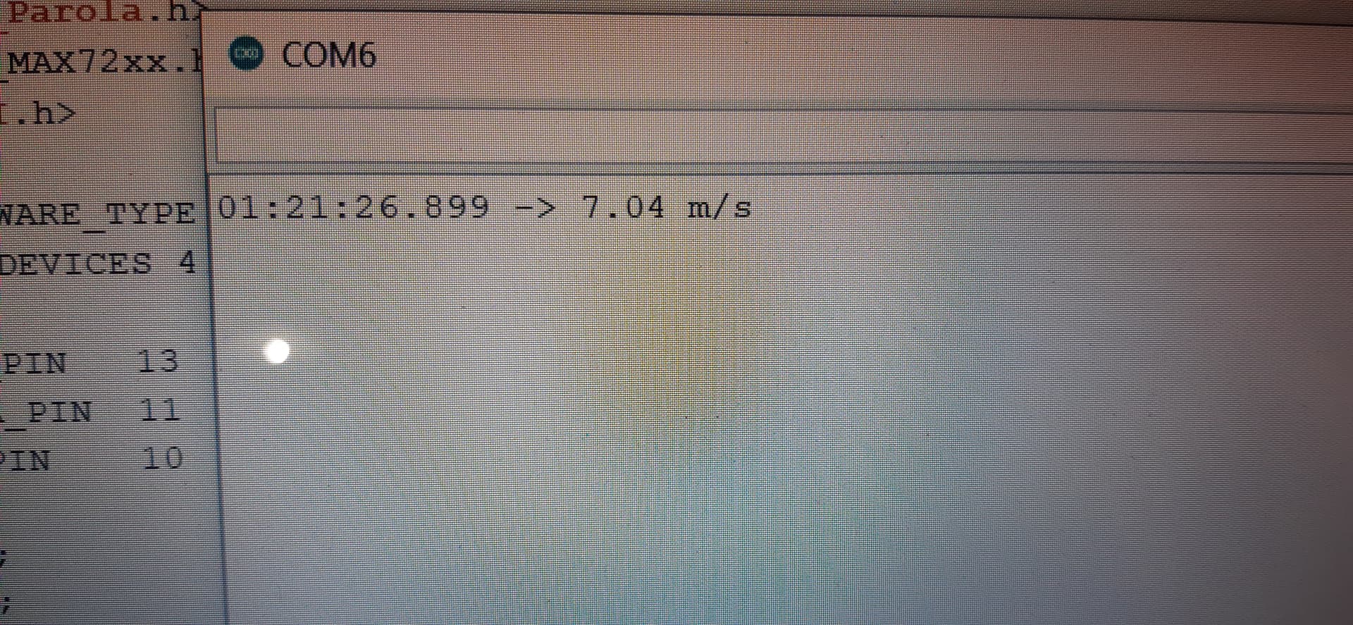 Aiuto per costruzione Rilevatore velotà con display - Software - Arduino Forum