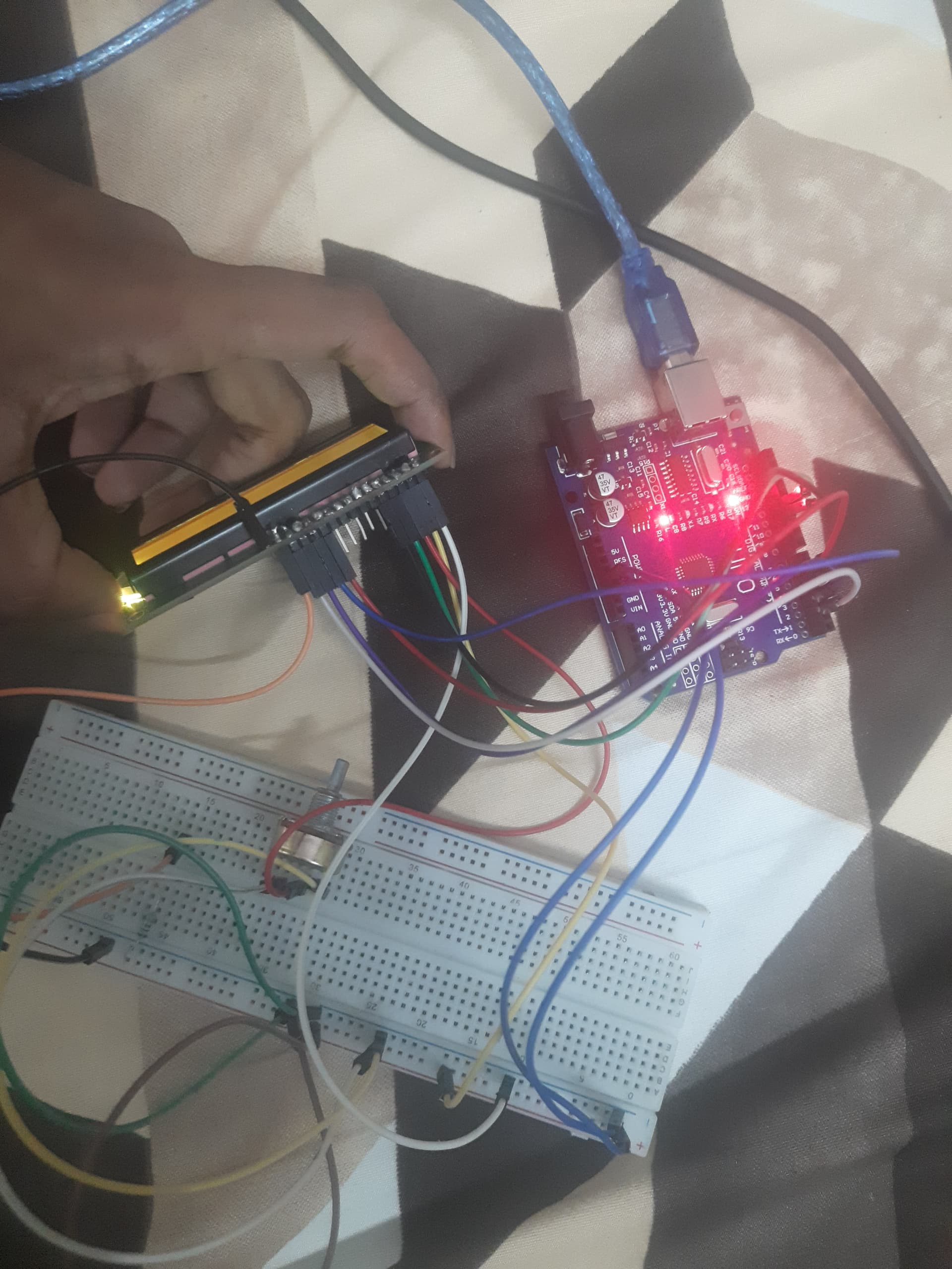 Unable to make lcd work with aurdino uno mini - General Guidance ...