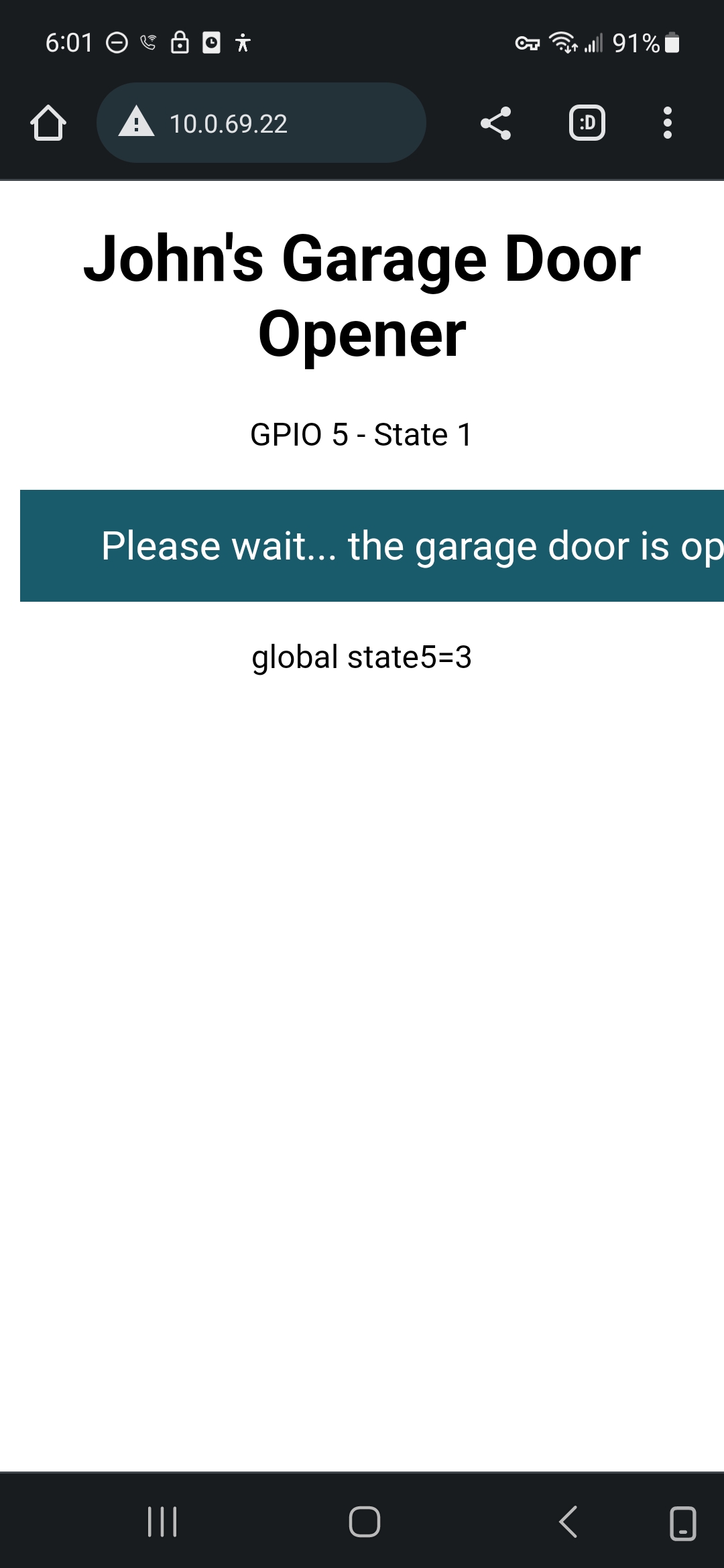 Garage Door Opener with ESP8266 web server - Page 4 - Programming - Arduino Forum