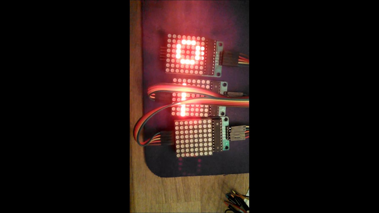 LED matrix display - MD_Parola, MD_MAX72xx and MD_MAXPanel - Page 9 - Showcase - Arduino Forum