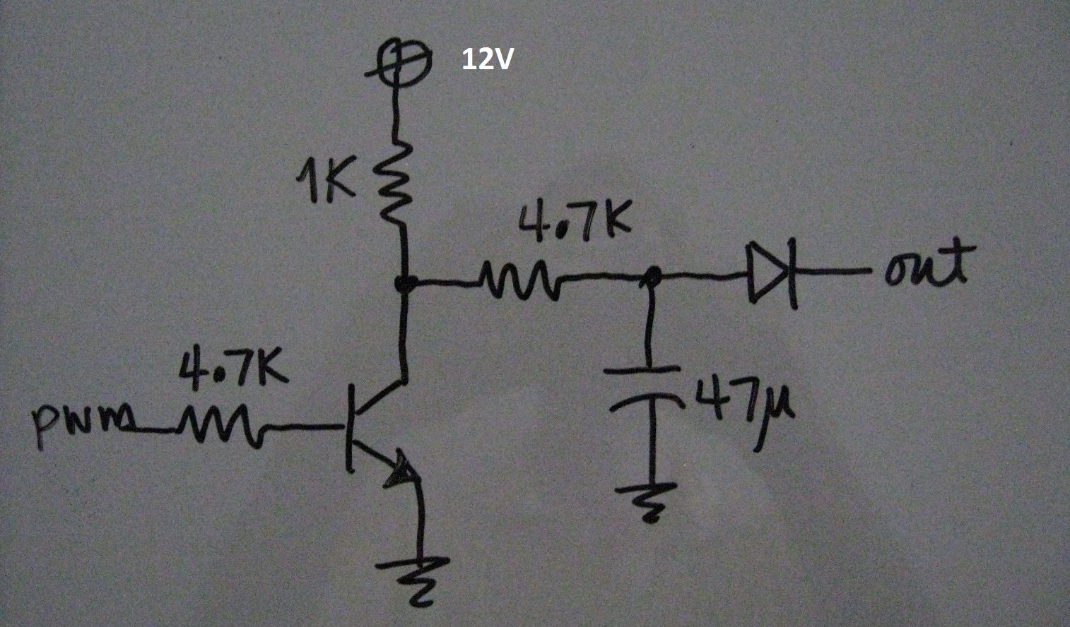 Problems amplifying 0-5V (RMS) PWM from Arduino - General Electronics - Arduino Forum