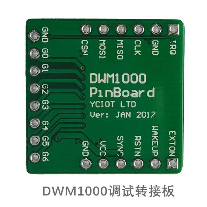 How to use ultra wideband BU01 DW1000 without breakout board on esp32 ...