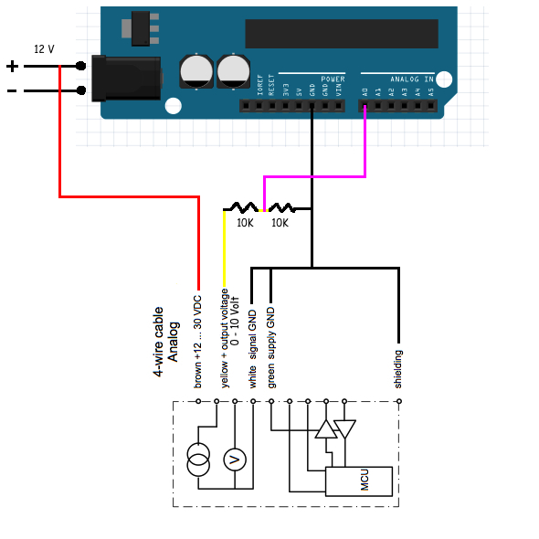 How To Connect 0 To 10 Volt Output Anemometer Sensors Arduino Forum