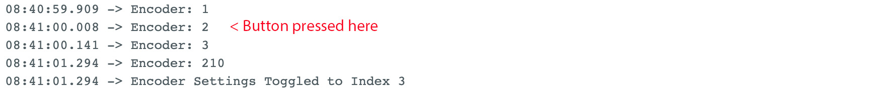 Newsettings for NewEncoder library not working - Programming - Arduino Forum