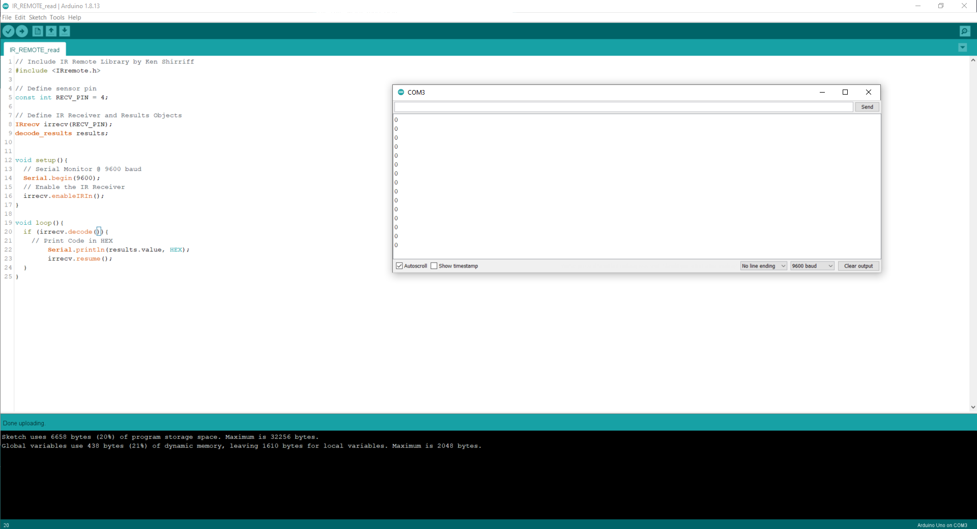 IR Reciever deprecation error - Sensors - Arduino Forum