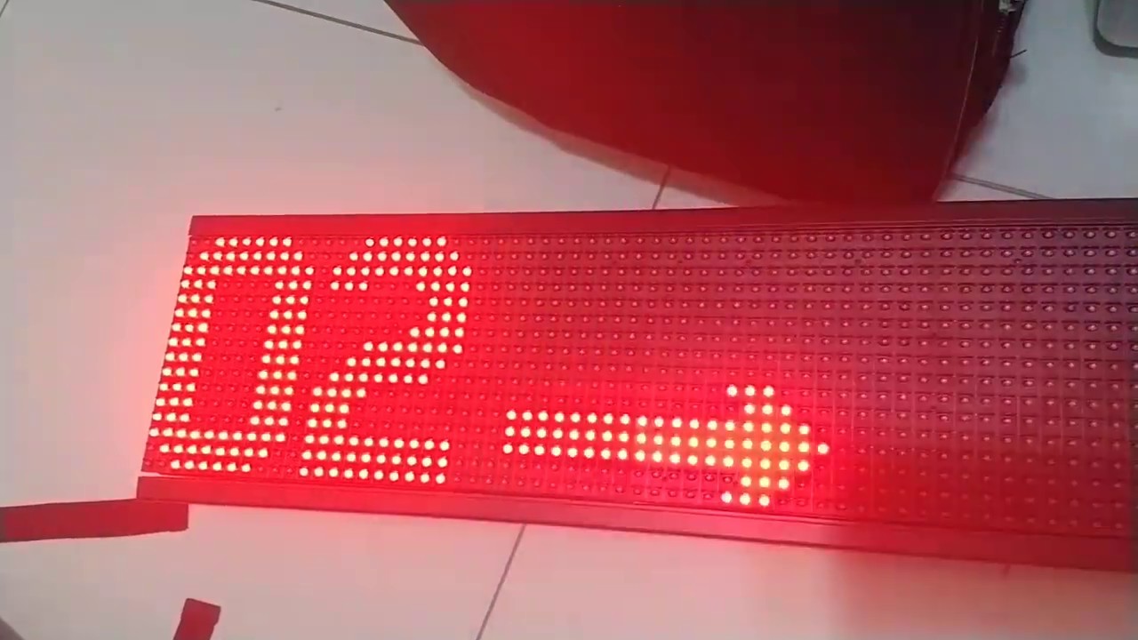 NodeMcu + DMD2 + P10 panels = Low Brightness - Displays - Arduino Forum