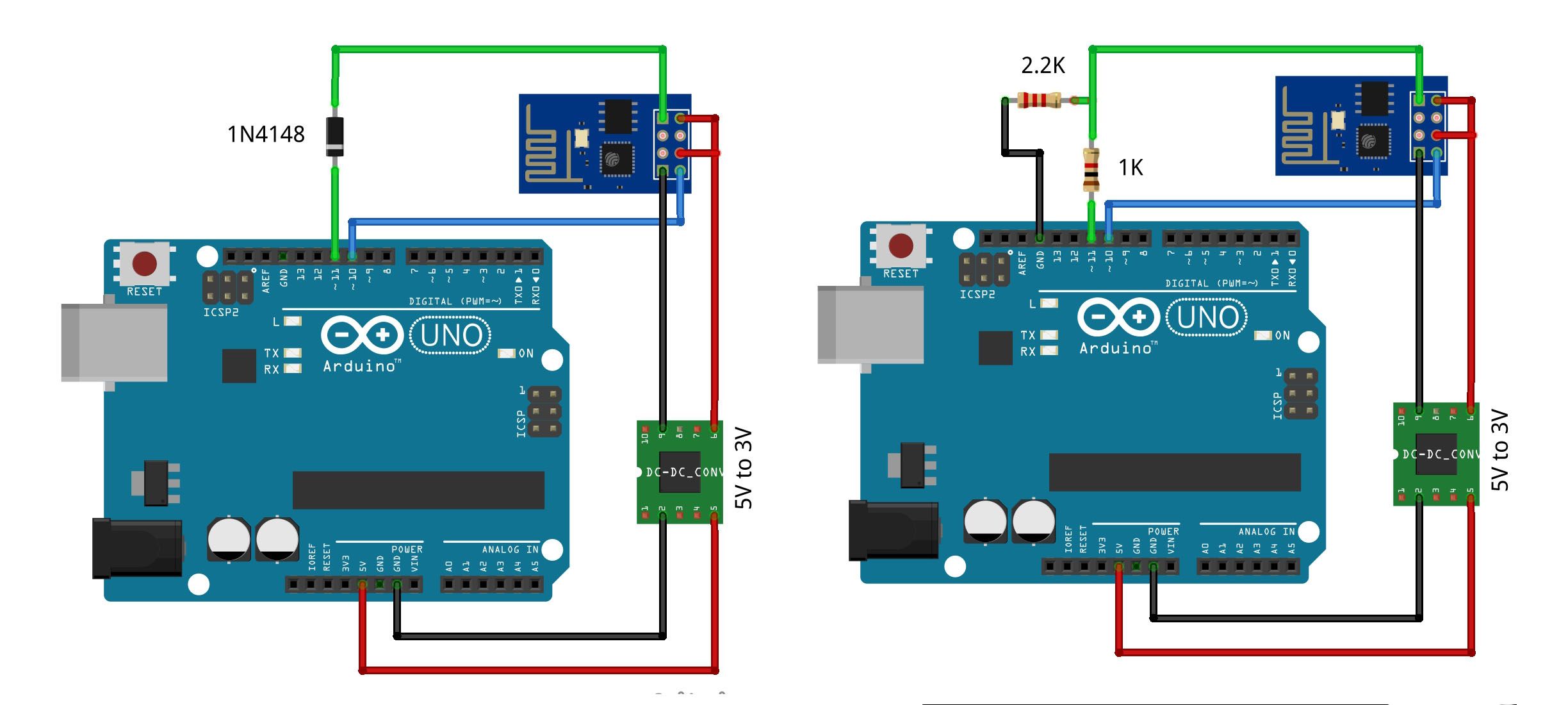 dubbio base su connessione wireless - Generale - Arduino Forum