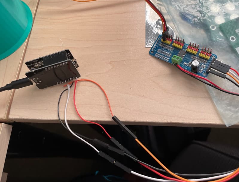 PCA9685 Servo Control on ESP32-CAM - General Guidance - Arduino Forum
